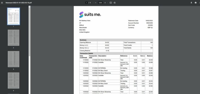 How to Get a Bank Statement | Suits Me