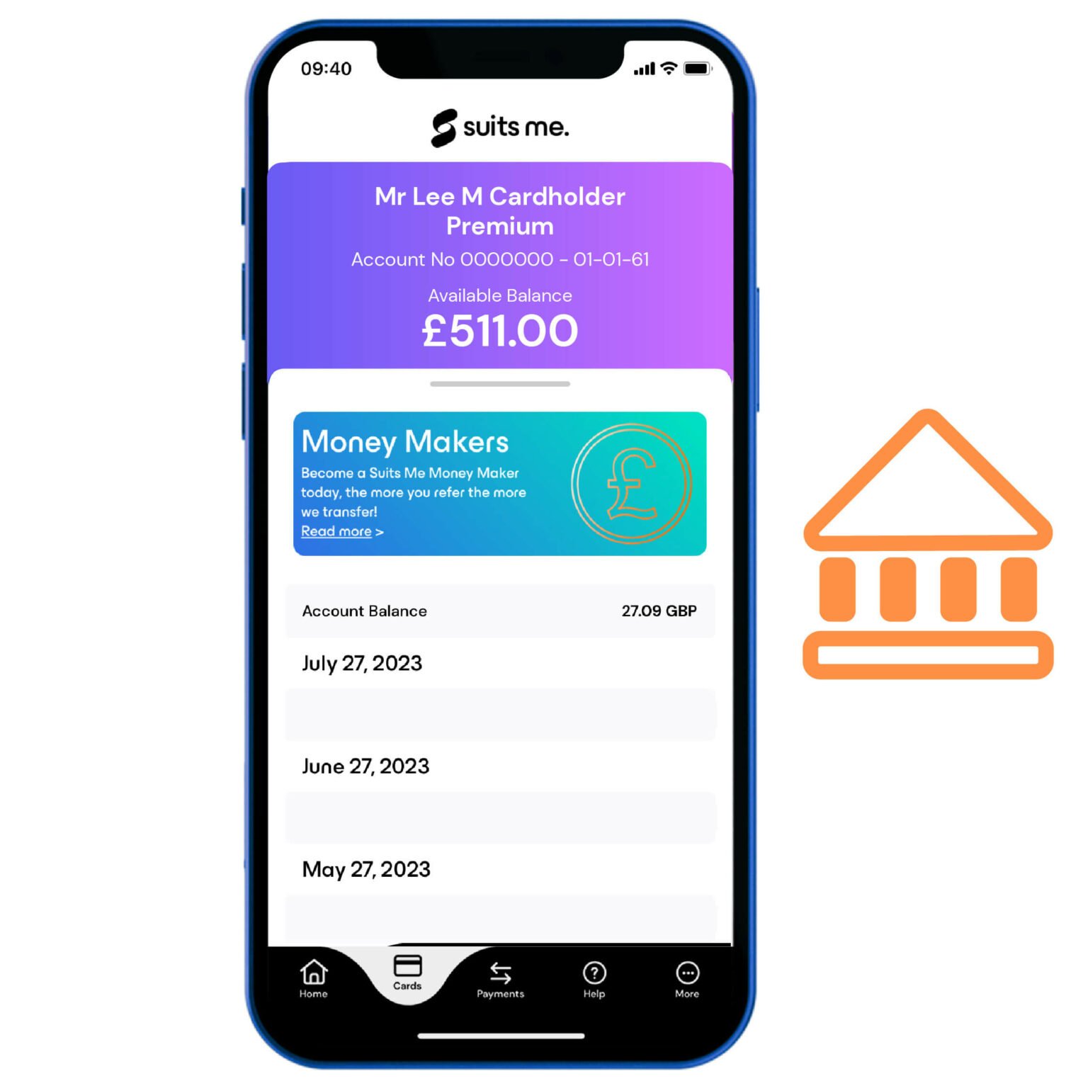 Online Money Account - About | Suits Me®